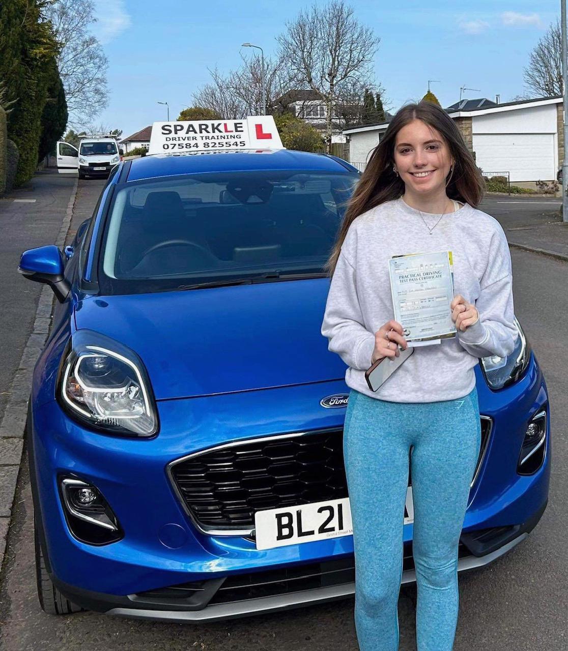 Sparkle Driver Training