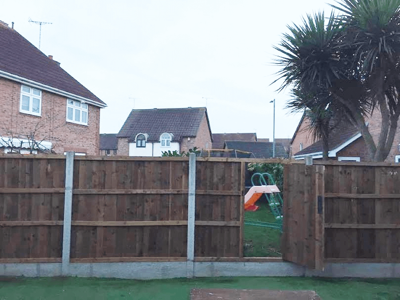 Fence Panel with door built in