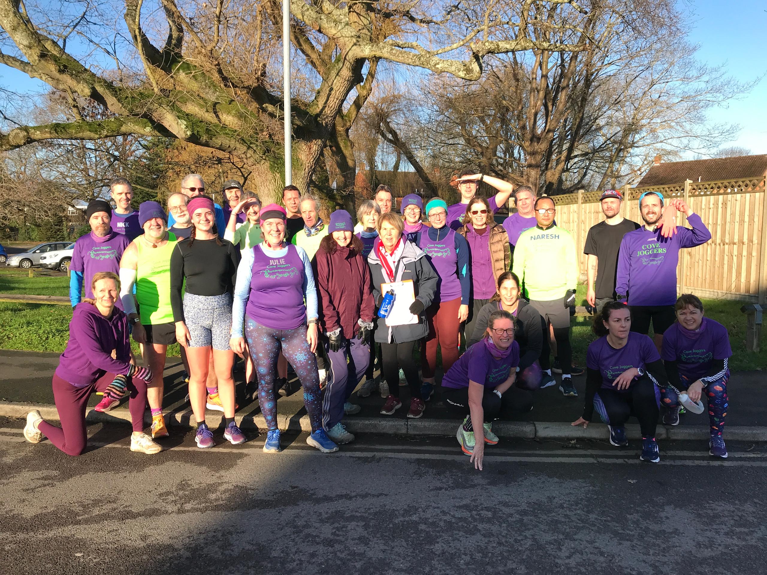 Cove Joggers' upcoming events