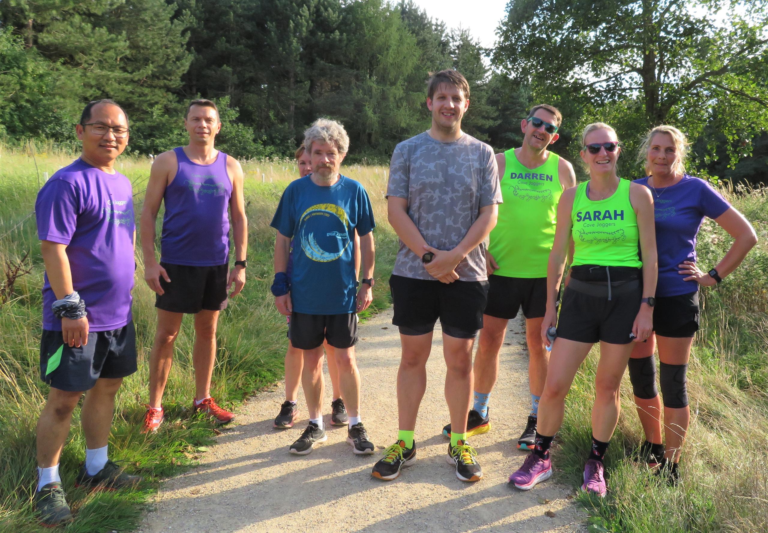 Cove Joggers' upcoming events
